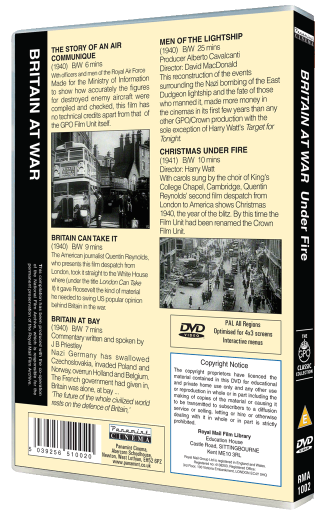 Under Fire DVD. Films about the early days of World War II including ...